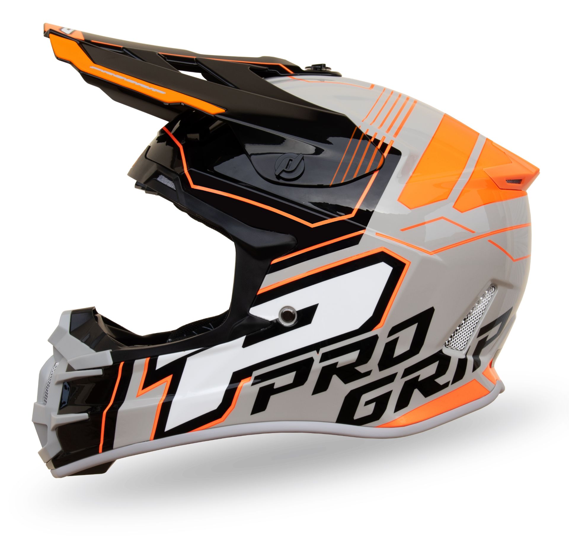 Moto Palič. Helmet ADVENTURE 3080 grey/black/orange